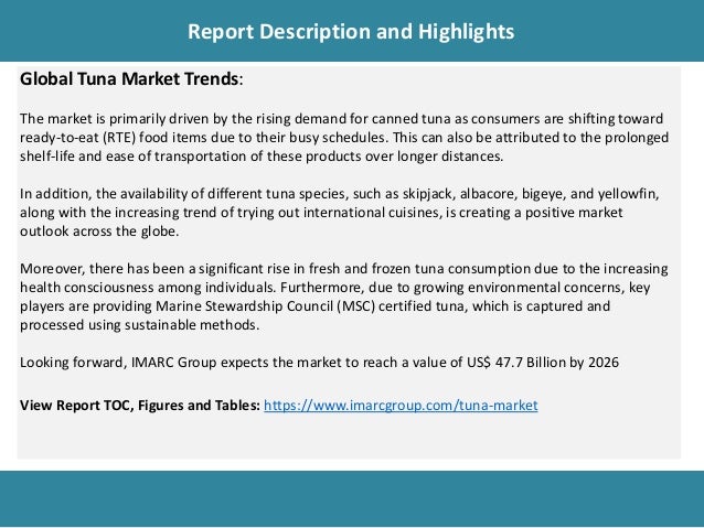 Tuna Market PPT 2021: Size, Growth, Demand and Forecast till 2026 | PPTX