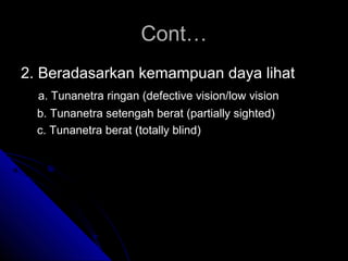 Tunanetra | PPT