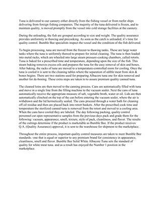 Tuna proses | DOCX