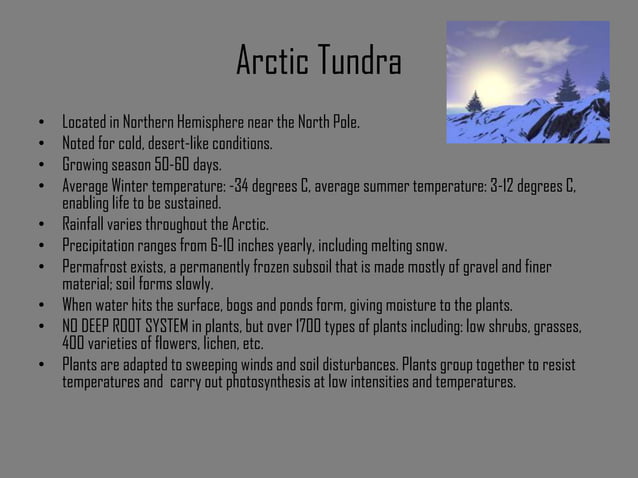 Tundra 1 | PPT