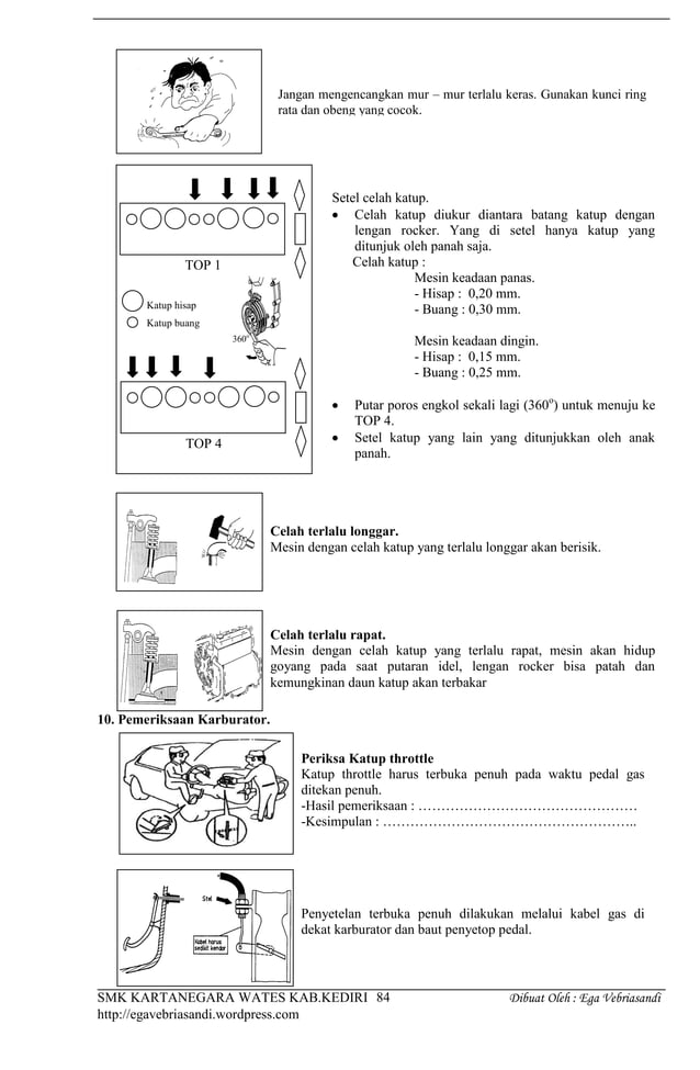 Tune up-motor-bensin-4-langkah | PDF