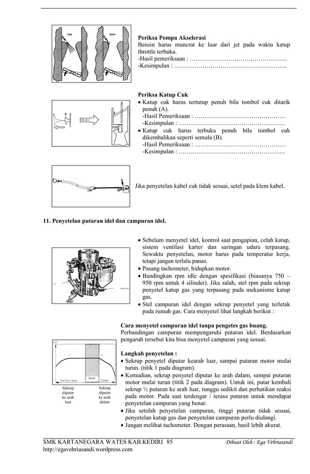 Tune up-motor-bensin-4-langkah | PDF