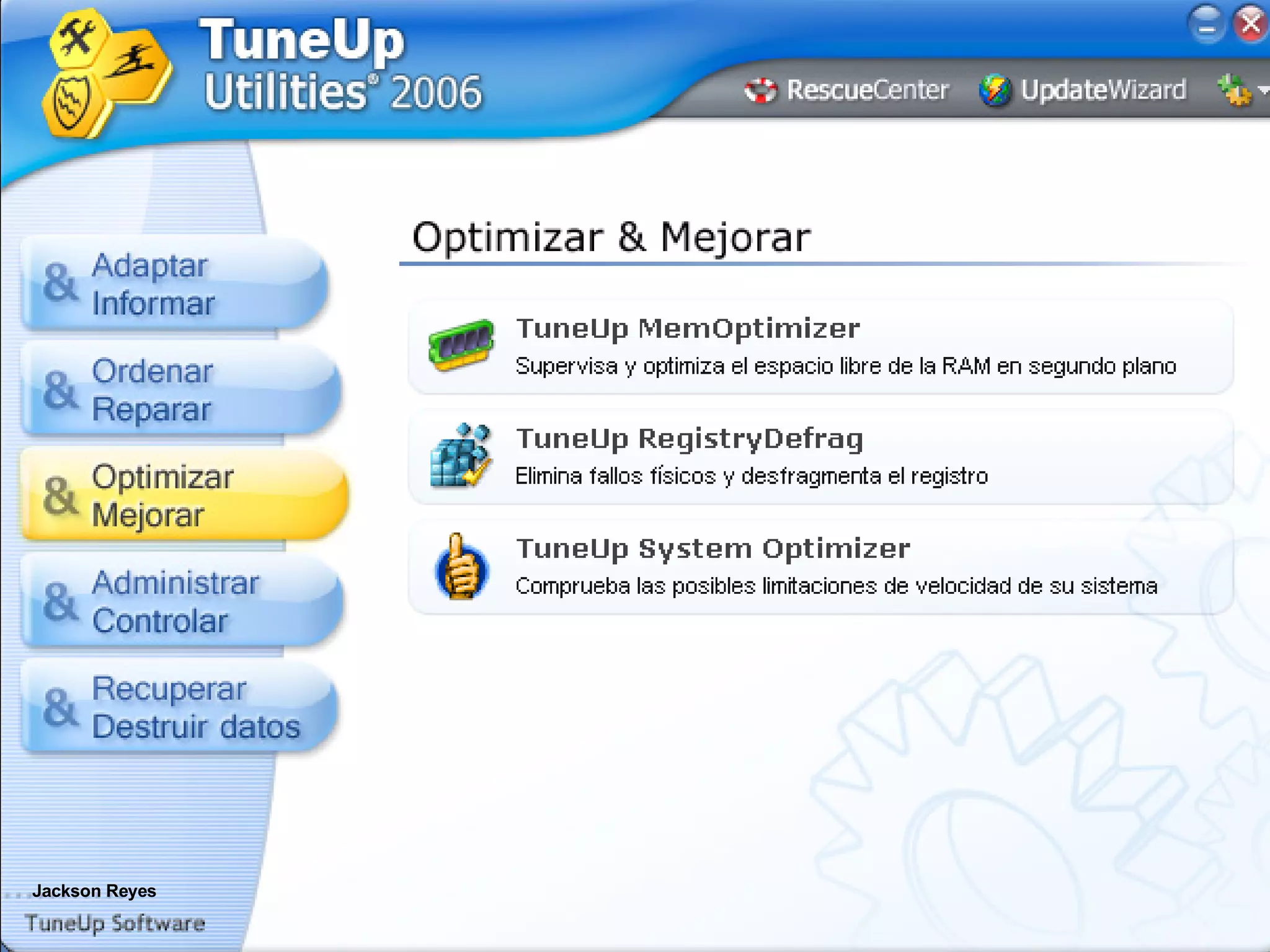 Tune Up Utilities 2006 | PPT