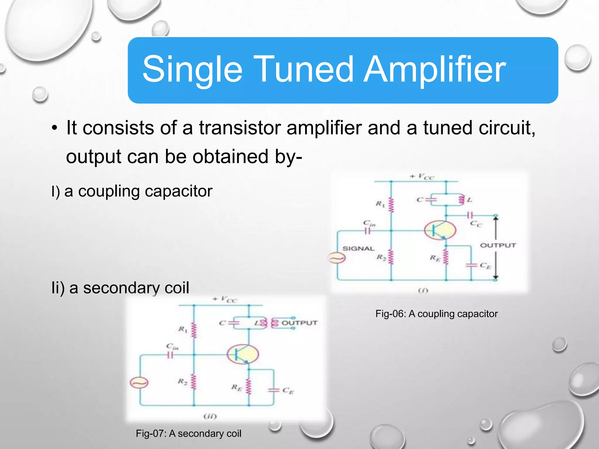 Tuned amplifire | PPTX