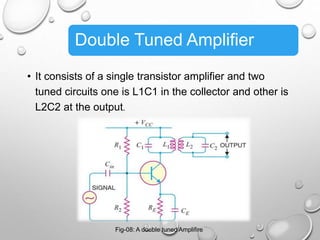 Tuned amplifire | PPTX