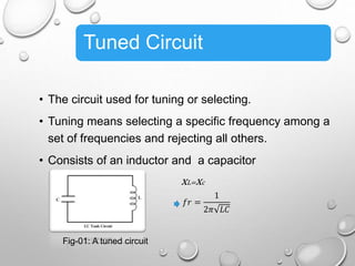 Tuned amplifire | PPTX