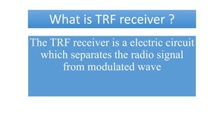 Tune radio frequency | PPTX