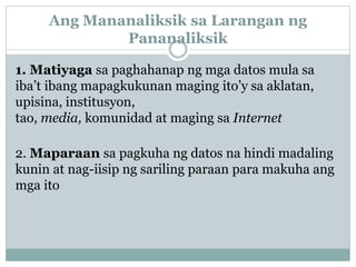 Tungkulin at responsibilidad | PPTX