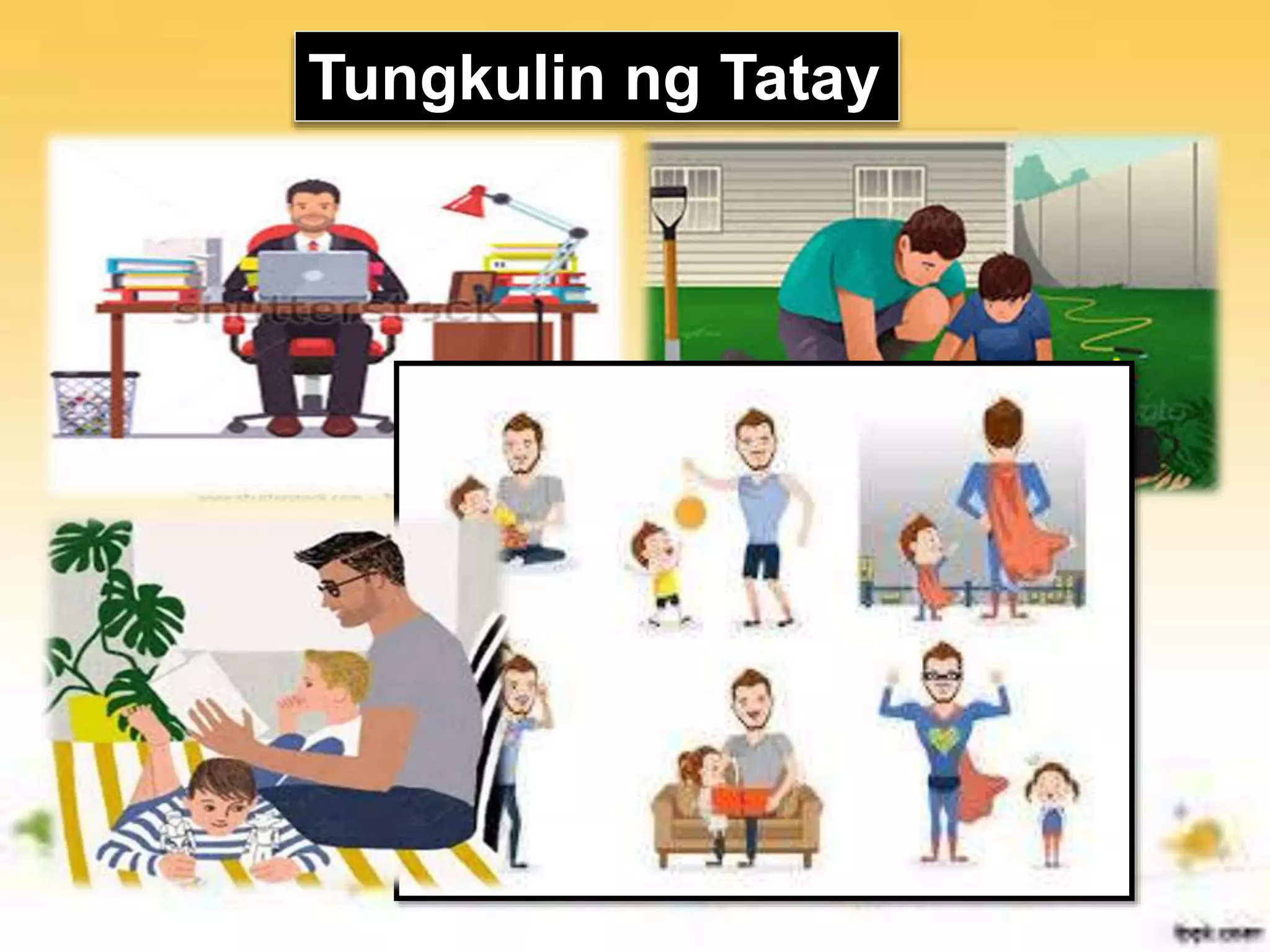 Tungkulin ng bawat kasapi ng pamilya | PPTX