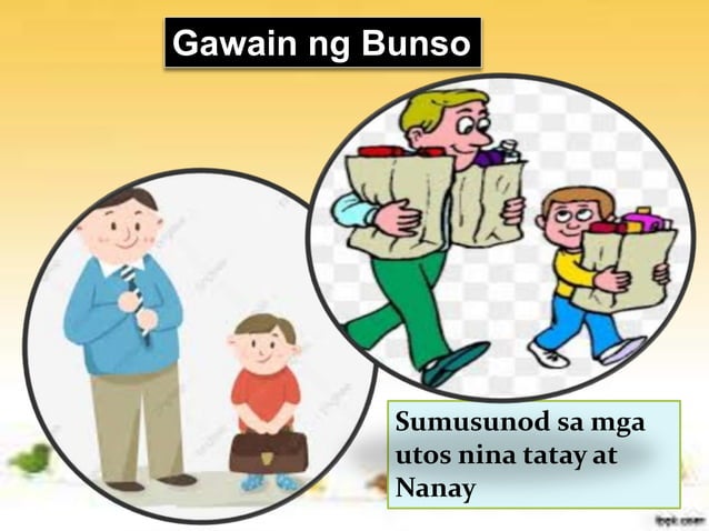 Tungkulin ng bawat kasapi ng pamilya | PPTX