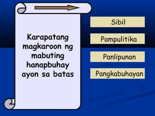 Tungkulin ng mamamayan | PPT