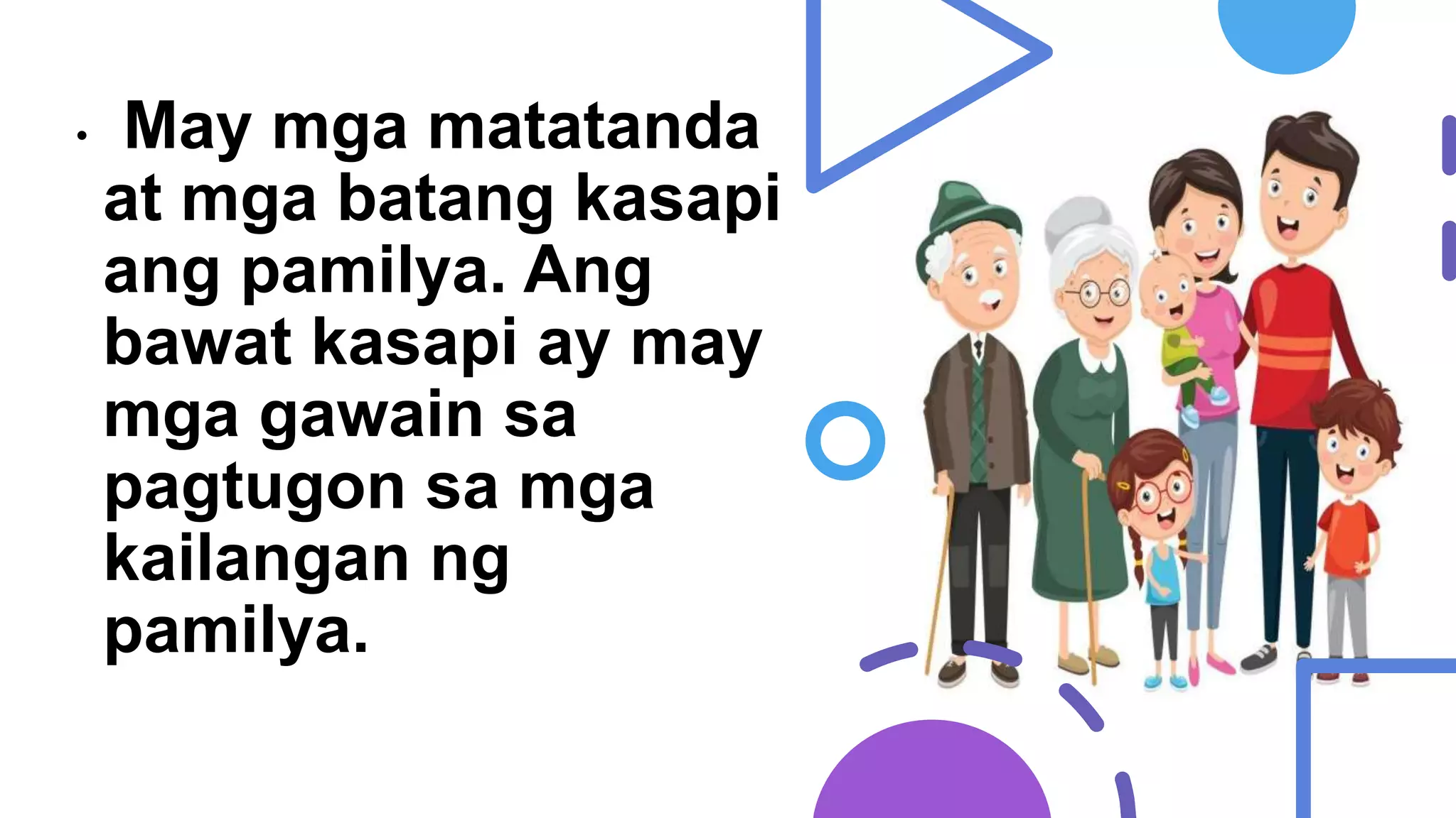 Tungkulin ng Pamilya | PPTX