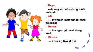 Tungkulin ng Pamilya | PPTX