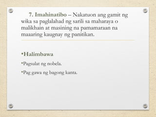 TUNGKULIN NG WIKA.ppt _ FILIPINO 1 AKADEMIK | PPT