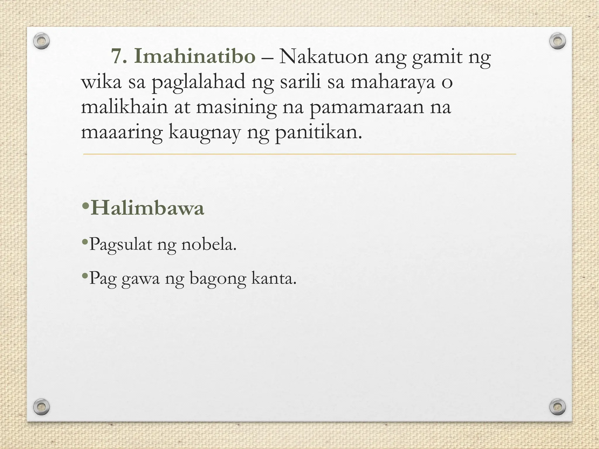 TUNGKULIN NG WIKA.ppt KOMUNIKASYON SA AKADEMIKONG FILIPINO | PPT