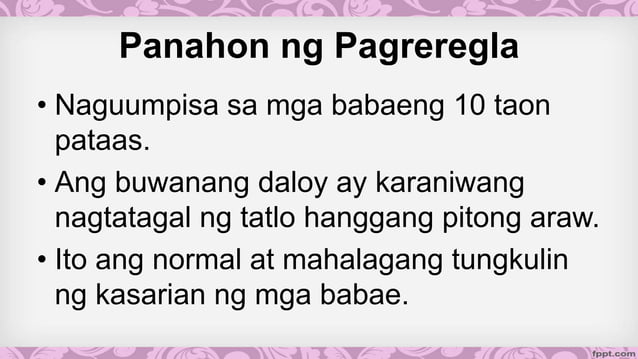 Tungkulin sa sarili sa panahon ng pagdadalaga o Tungkulin sa sarili sa panahon ng pagdadalaga o