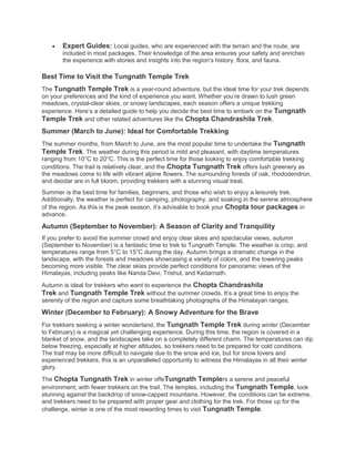 Tungnath Temple Trek: A Journey to the Highest Shiva Temple | PDF