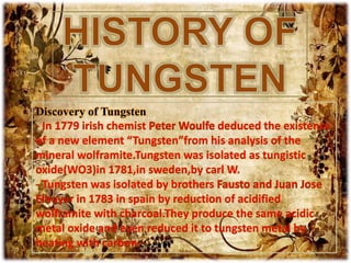 Tungsten | PPTX