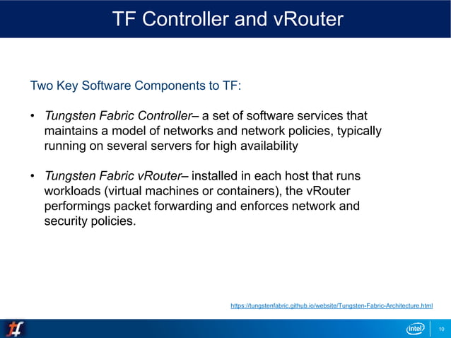 Tungsten Fabric And Dpdk Vrouter Architecture Pptx Computer
