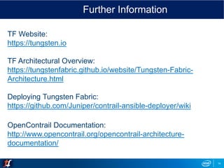 Tungsten Fabric and DPDK vRouter Architecture | PPTX | Computer Networking | Computing
