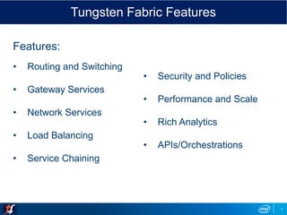 Tungsten Fabric and DPDK vRouter Architecture | PPTX | Computer Networking | Computing