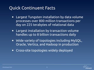 Geographically Distributed Multi-Master MySQL Clusters | PPT