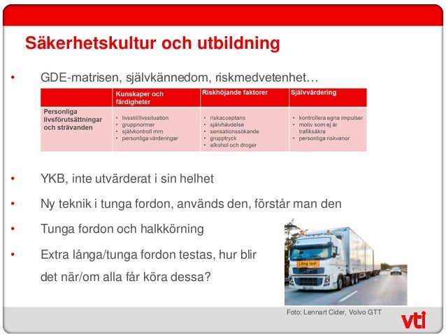 Hur beter vi oss i trafiken? Om förarbeteende och säkerhetskultur Chr…
