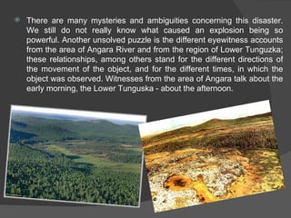 Tunguska Event by group6 | PPS