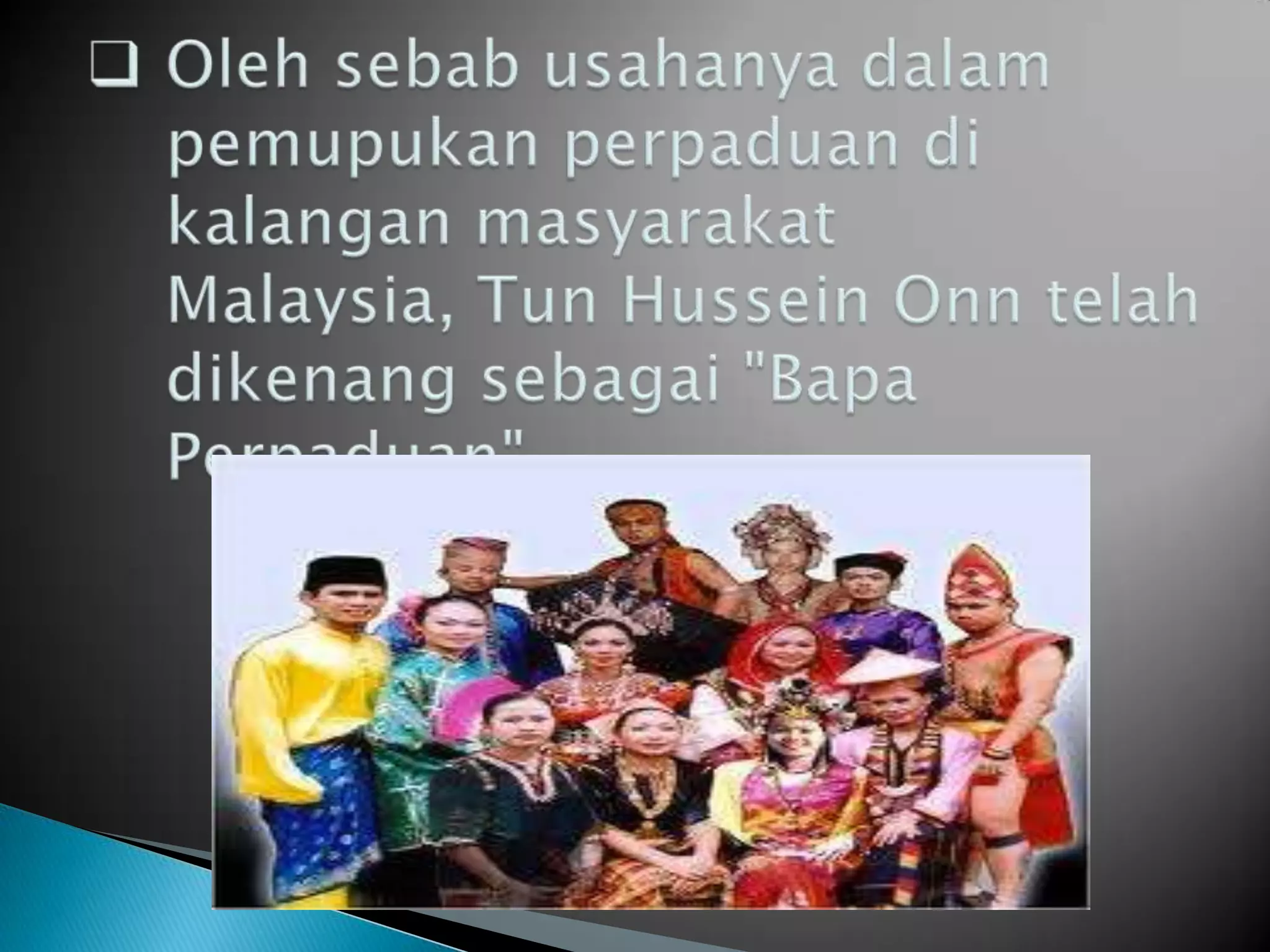 Tun hussein bin dato’ onn | PPTX