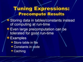 Code Tuning | PPT