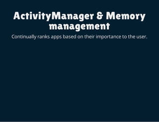 Tuning android for low ram devices | PPT