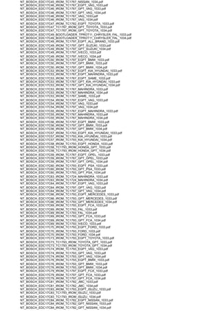 Tuning course manuals pinouts and database files list | PDF