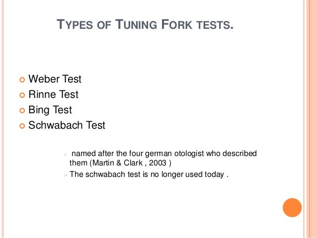 Tuning Fork
