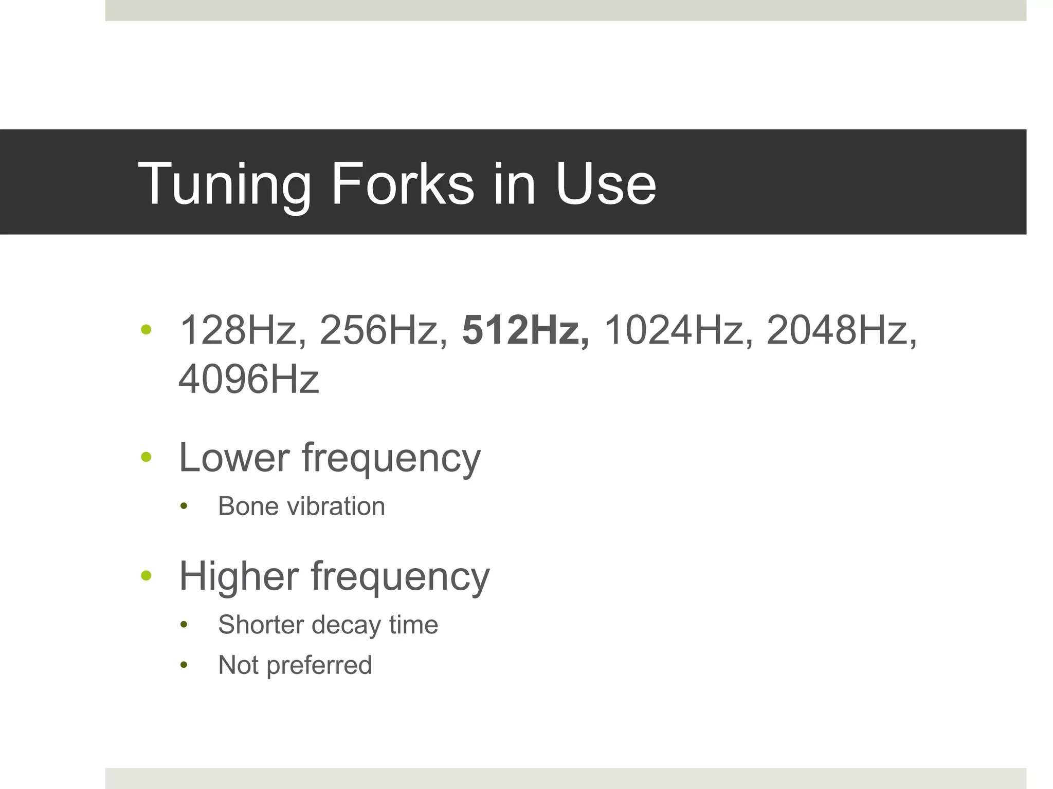 Tuning fork tests | PPTX