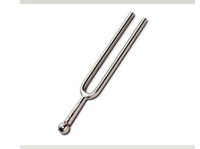 Tuning fork tests | PPTX