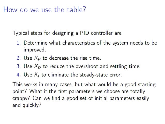 Tuning for PID Controllers.pdf