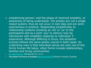 Tuning in to others 2011 | PPT