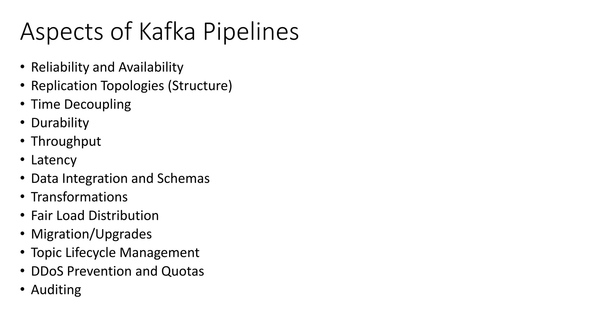 Tuning kafka pipelines | PPTX
