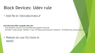 Tuning linux for mongo db | PPT