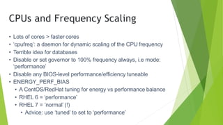 Tuning linux for mongo db | PPT