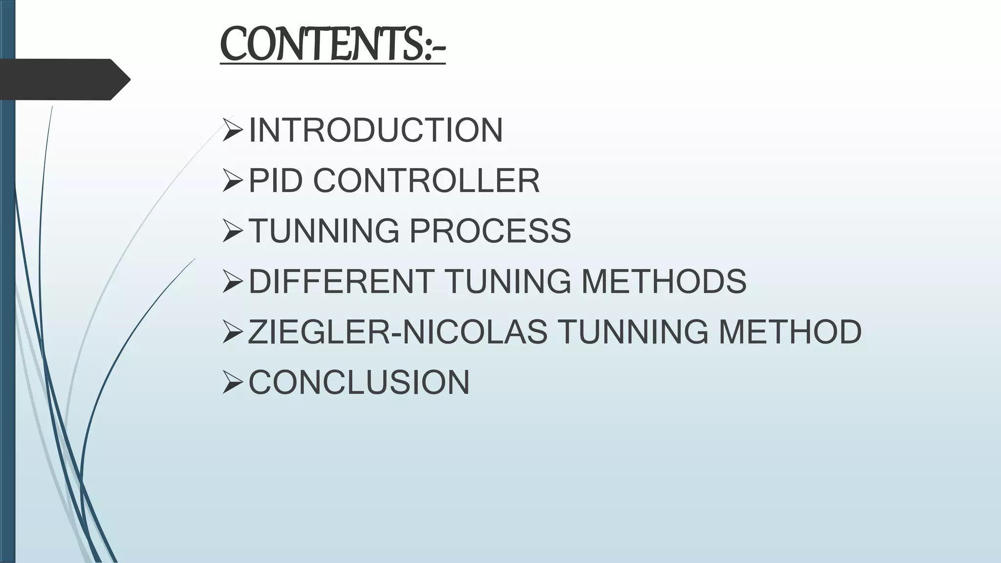 Tuning of pid controller | PPT Tuning of pid controller | PPT