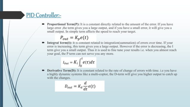 Tuning of pid controller | PPTX