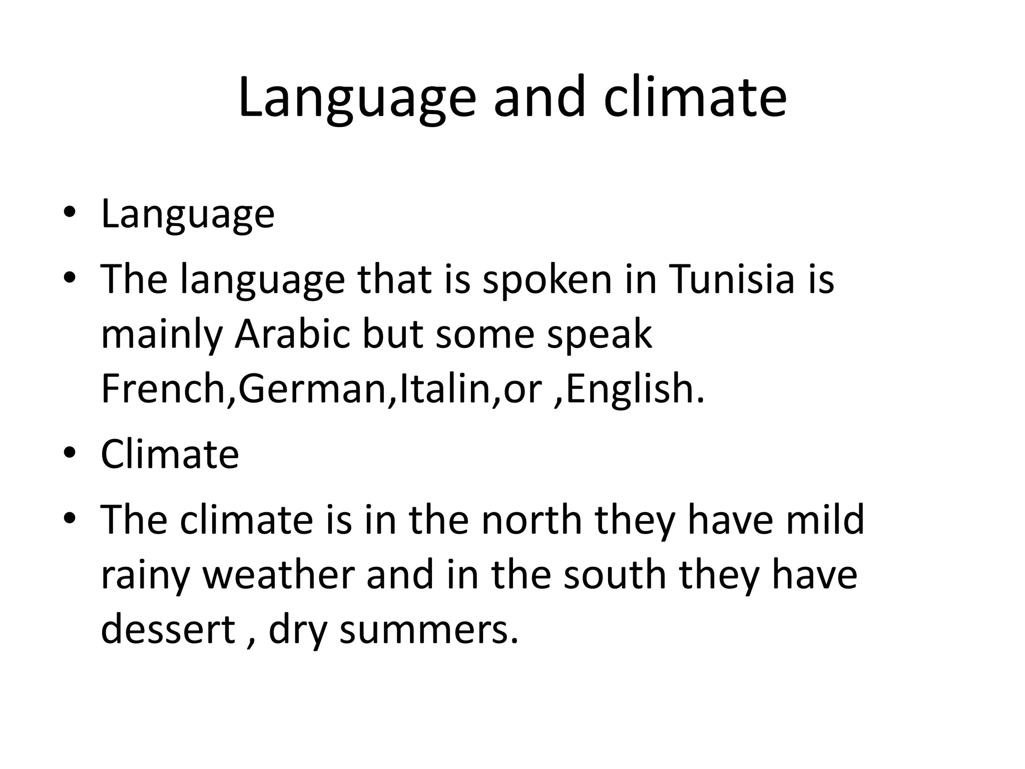 Tunisia | PPTX