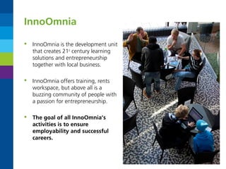 InnoOmnia, developing entrepreneurship | PPT