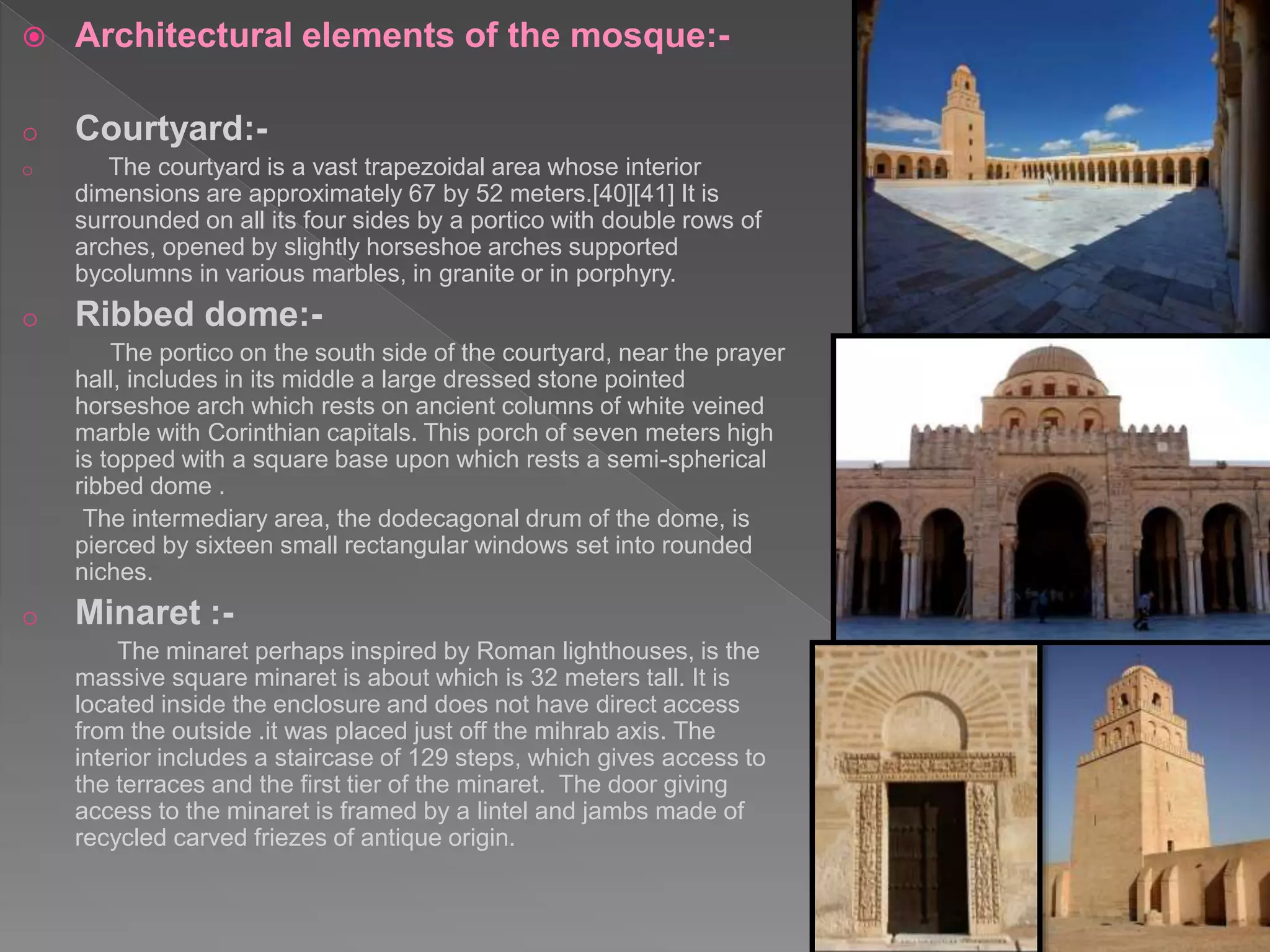 Great mosque of kairouan | PPTX