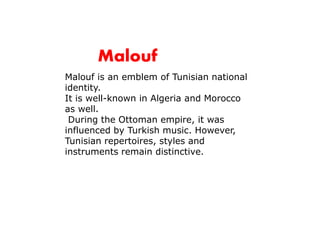 Tunisian music | PPTX