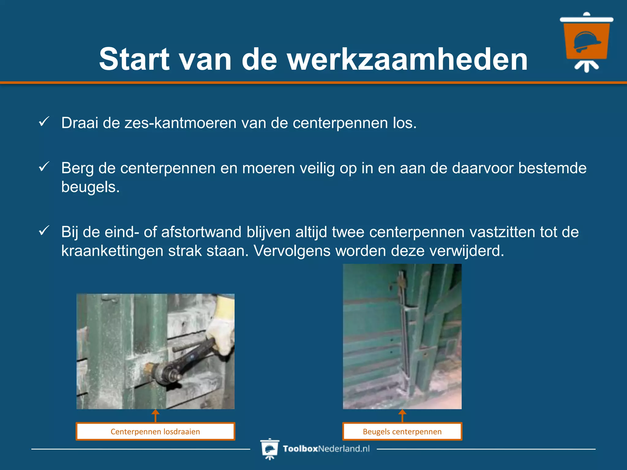 Tunnelbekisting ontkisten | PPTX