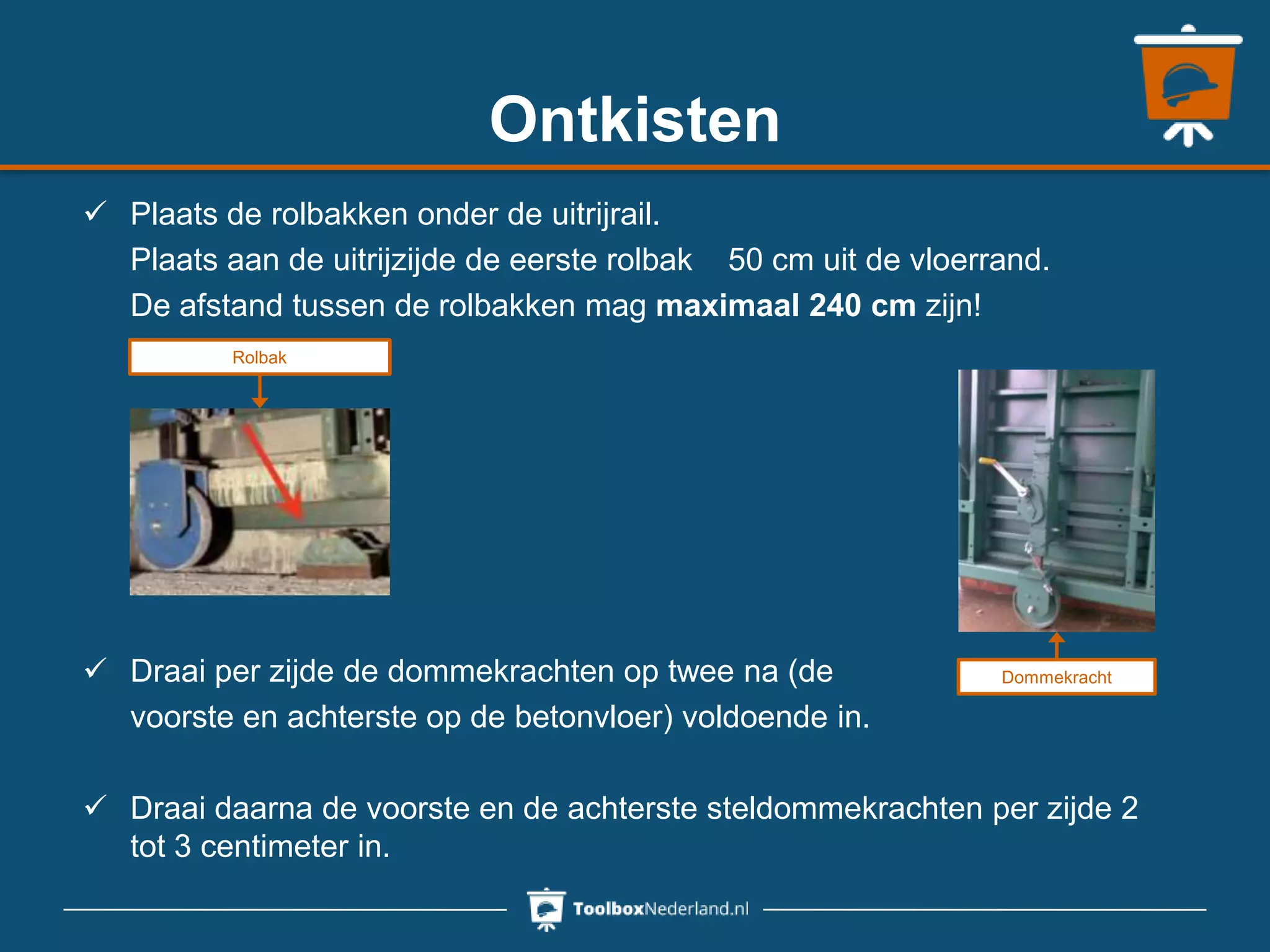 Tunnelbekisting ontkisten | PPTX
