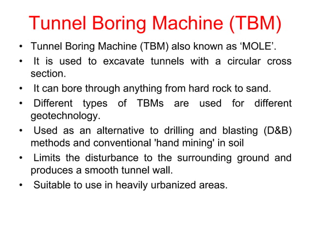 Tunnel Boring Machine.ppt