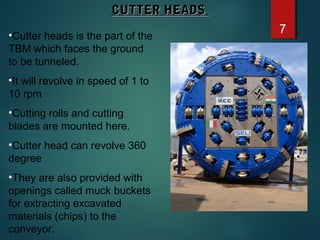 Tunnel boring machine | PPT